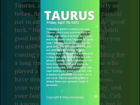 Taurus Horoscope Today ♉ Taurus Horoscope Daily | Taurus Horoscope April 2023 #shorts #youtubeshorts