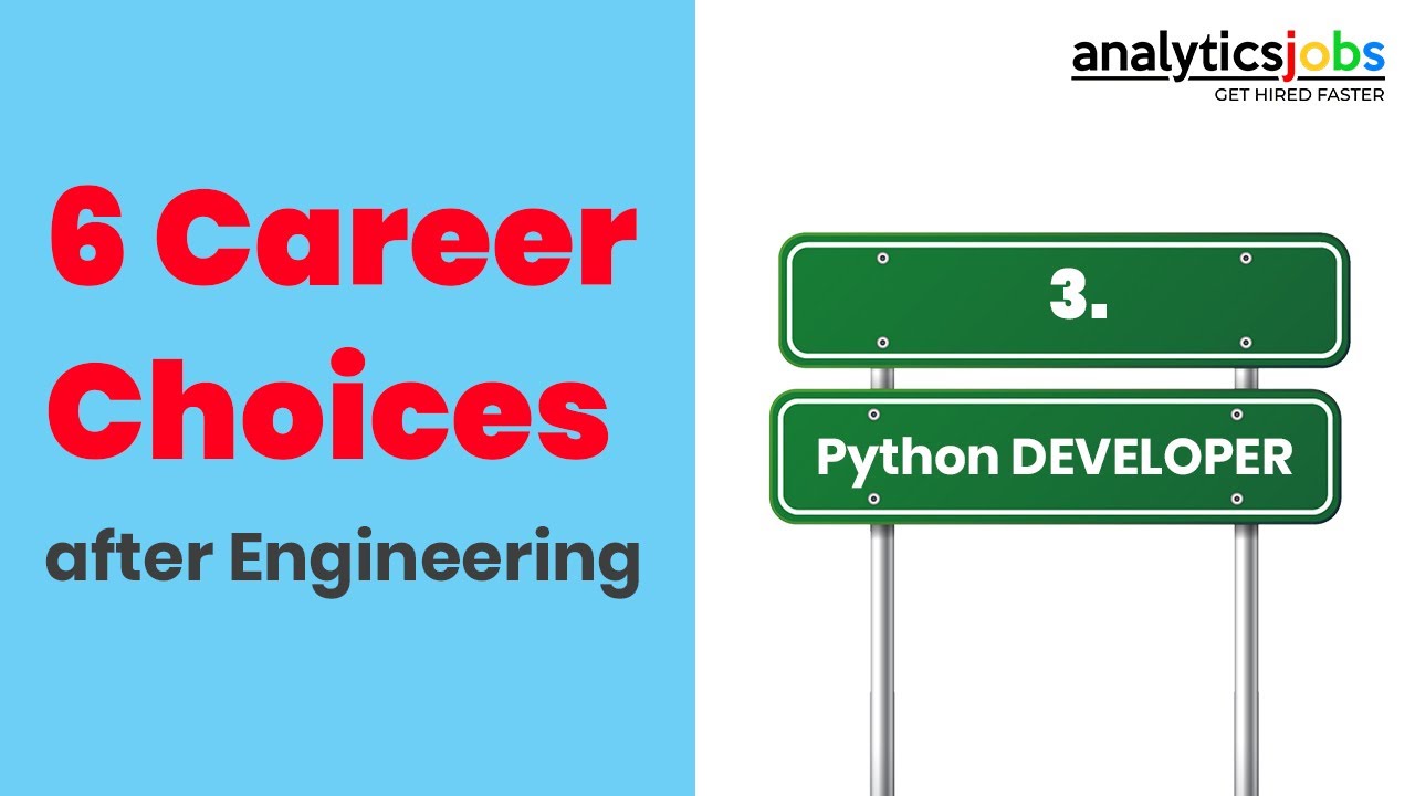Python Developer- 6 Career Choices after Engineering