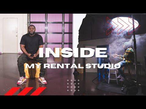Inside My Rental Studio | Photography Studio Tour