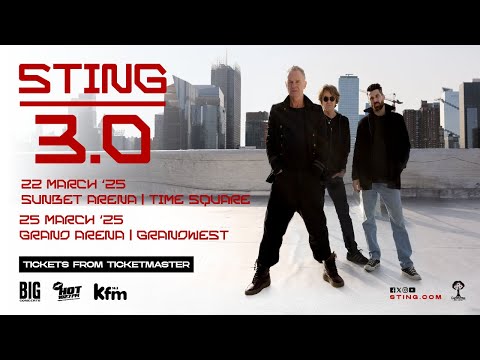 Sting 3.0 SA Dates Announced!