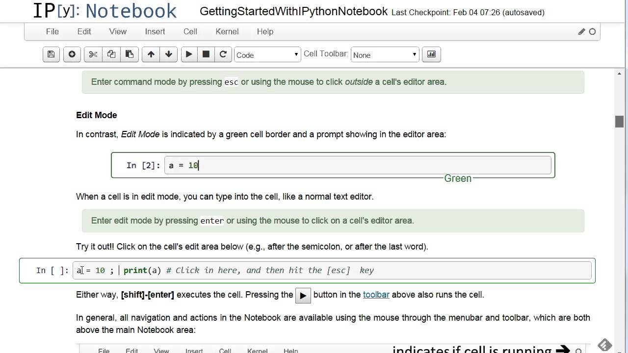 IPython Notebook Overview