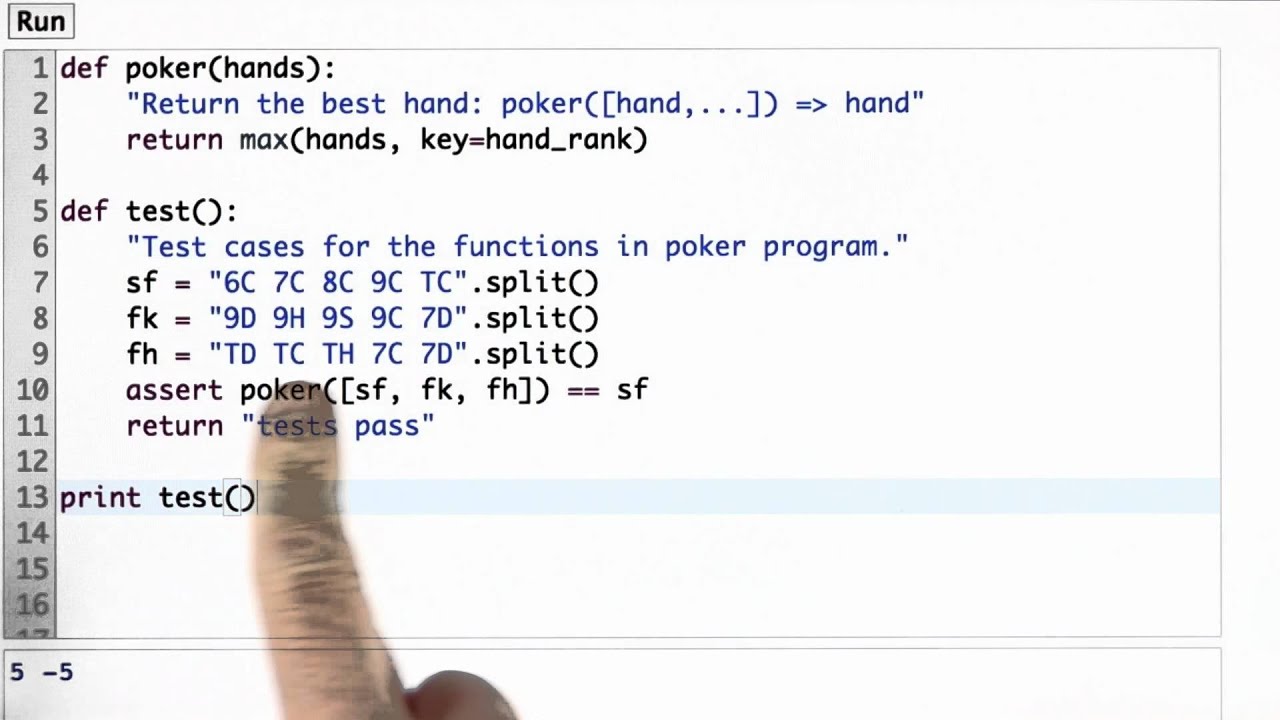 Testing - Design of Computer Programs