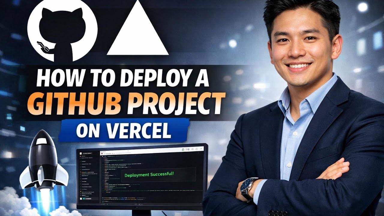 How to DEPLOY a GitHub Project on Vercel (Step by Step)