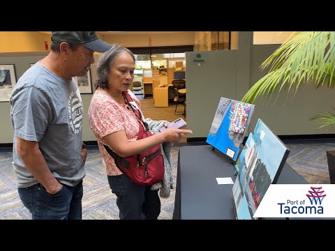 Fife students hold art show at Port of Tacoma