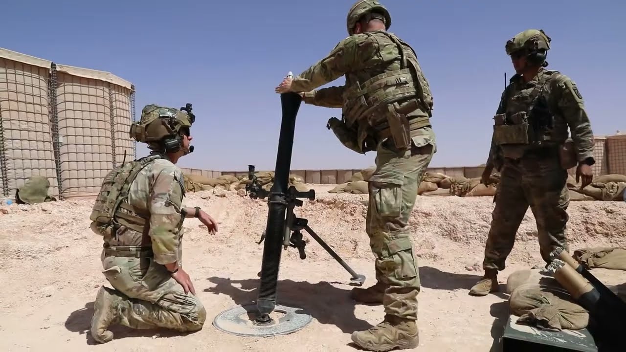 Firing the M120 Mortar – U S  Army Indirect Fire Support Training