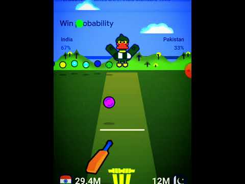New Google Cricket World Cup Game 🎮#Google Mini cup✨#Promit Gaming Y-T#Short#Short video 📸