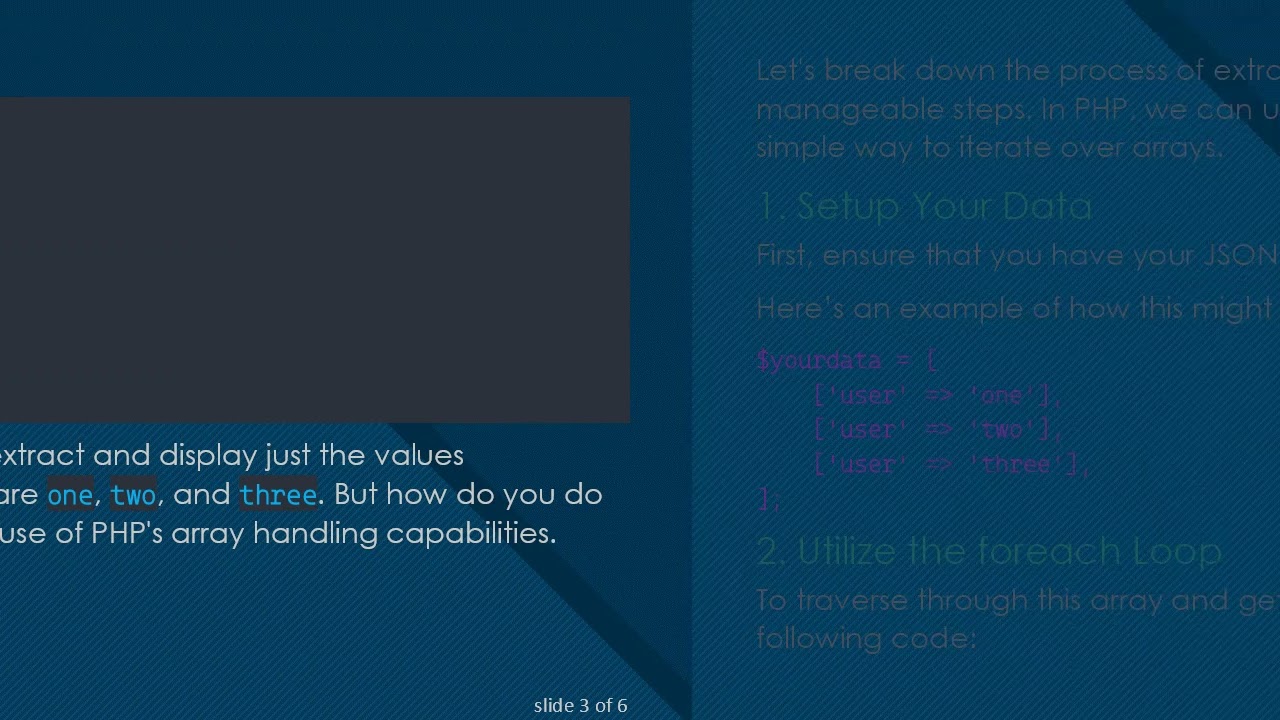 How to Easily Get Data from a JSON Array in PHP