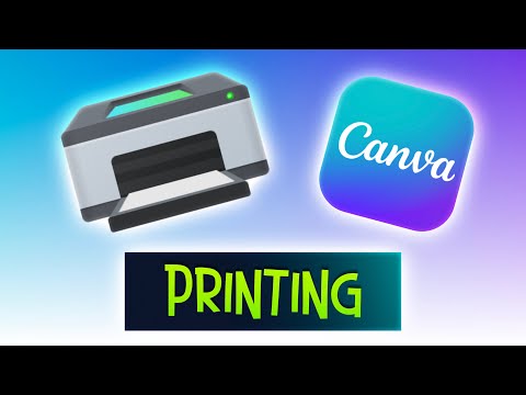 How to Print out Your Canva Project