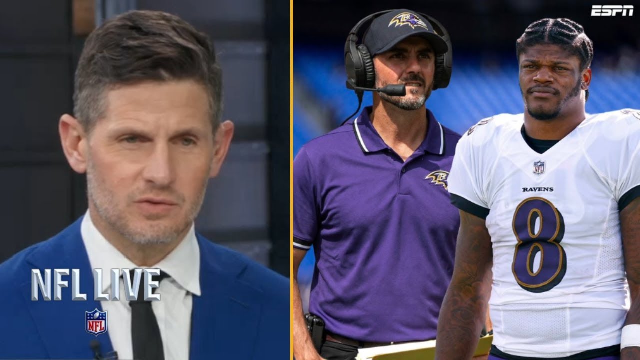 NFL LIVE | Jesse Minter was hired to get Ravens' Lamar to a Super Bowl! - Dan on Ravens introduce HC