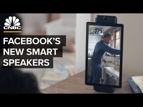 Facebook Unveils Portal Smart Speakers