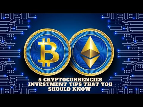 5 cryptocurrencies investment tips that you should know / Soyou wantto createyour own cryptocurrency