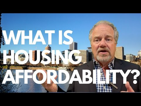 What is housing affordability?