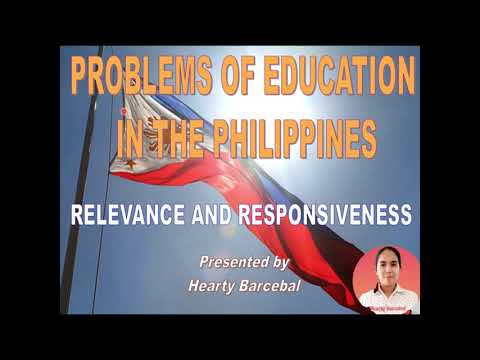 PROBLEMS OF EDUCATION IN THE PHILIPPINES