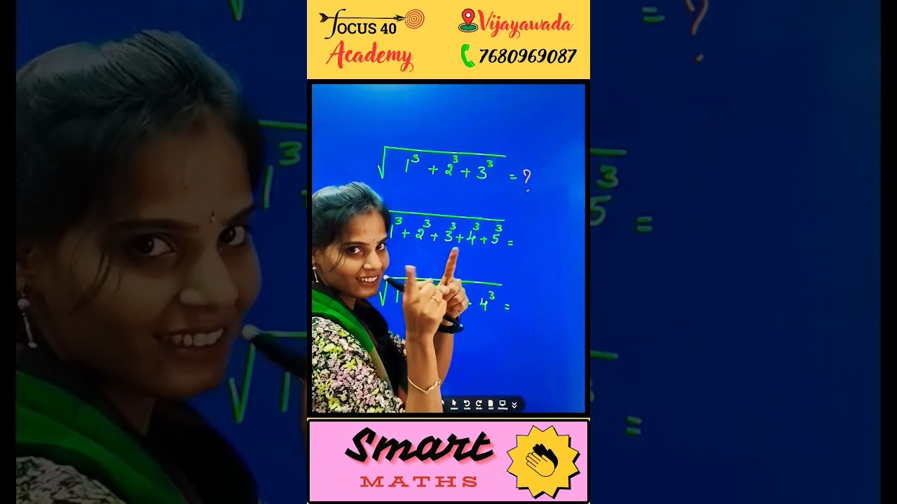 Smart Maths-39 | Math Tricks | Competitive Exams | SSC | CGL | CHSL | RRB | Banking@Focus40Academy