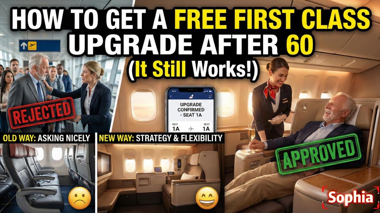 How to Get a Free First Class Upgrade After 60 (It Still Works!)