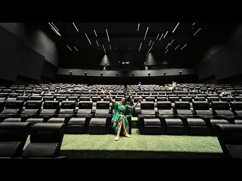 Biggest CINEMA Screen in the MENA region - Roxy Xtreme #RoxyCinemas #Dubai #Cinema #LargestEver