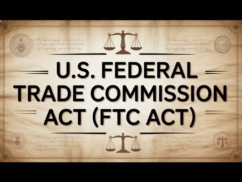 U.S. Federal Trade Commission Act (FTC Act)