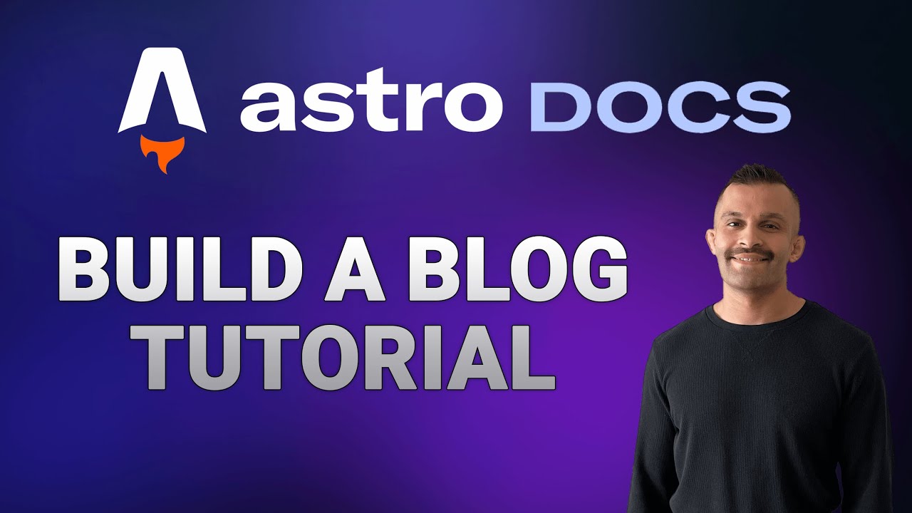New To Astro - Walkthrough Astro Docs 'Build a Blog' Tutorial With Me