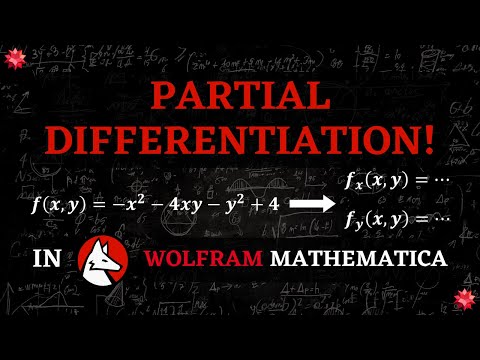 Master Partial Differentiation: Wolfram Mathematica Coding | Method & Hessian Matrix #calculus