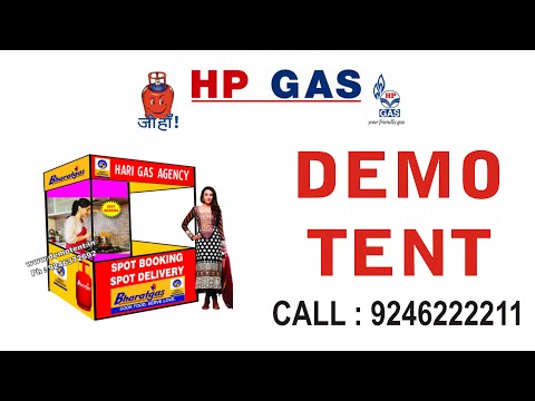 HP Gas Tents suppliers marketing canopy tent for hp gas dealers low price hp gas demo tents