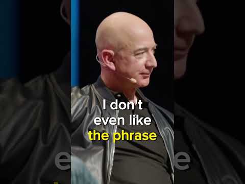 Jeff Bezos on work life balance.