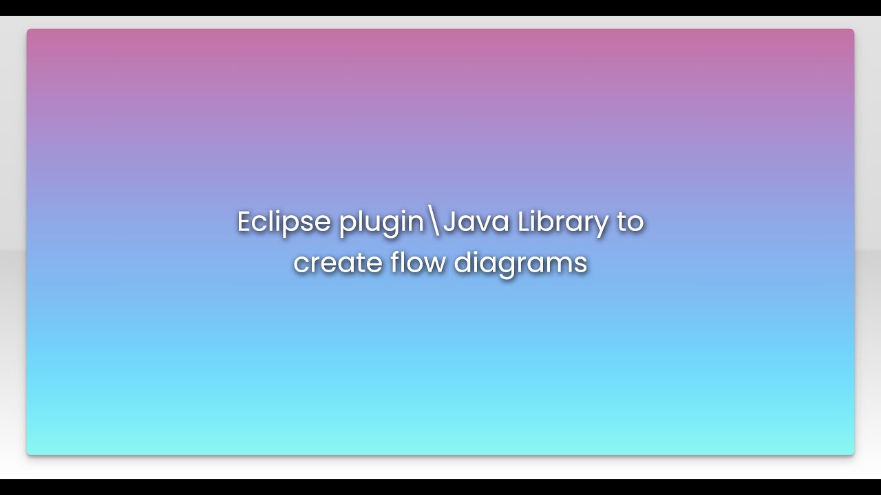 Eclipse plugin\Java Library to create flow diagrams