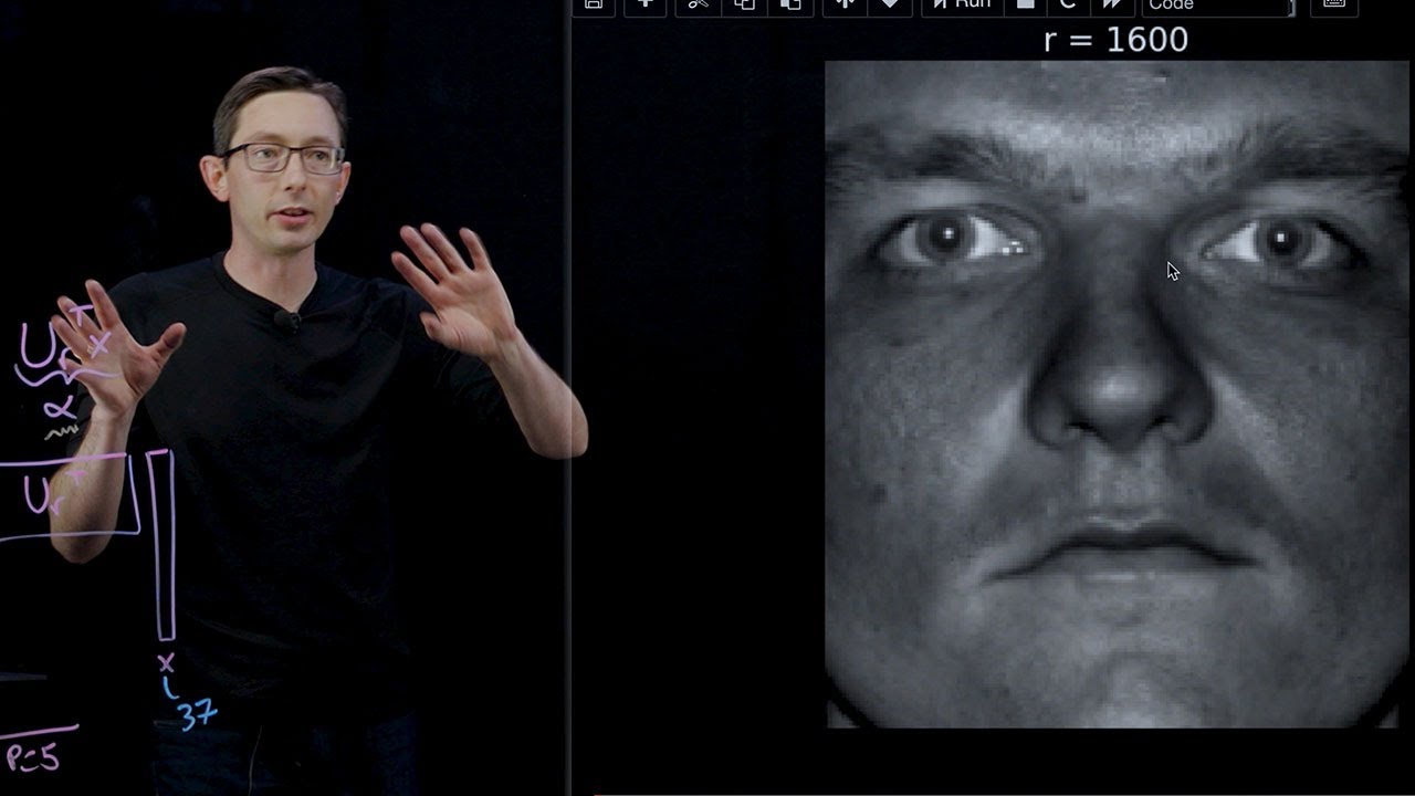SVD: Eigenfaces 3 [Python]