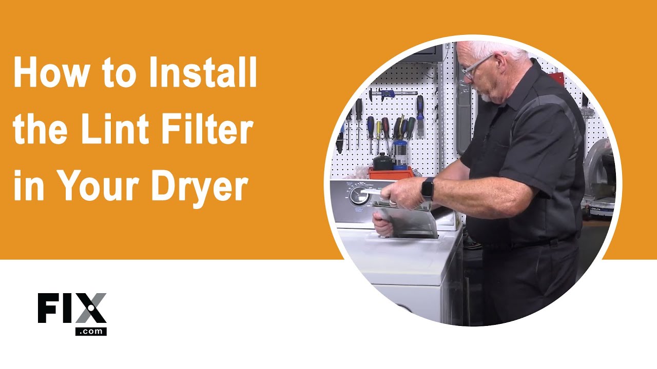 How to Fix a Lint Screen for a Dryer That Is Too Hot - Fix.com