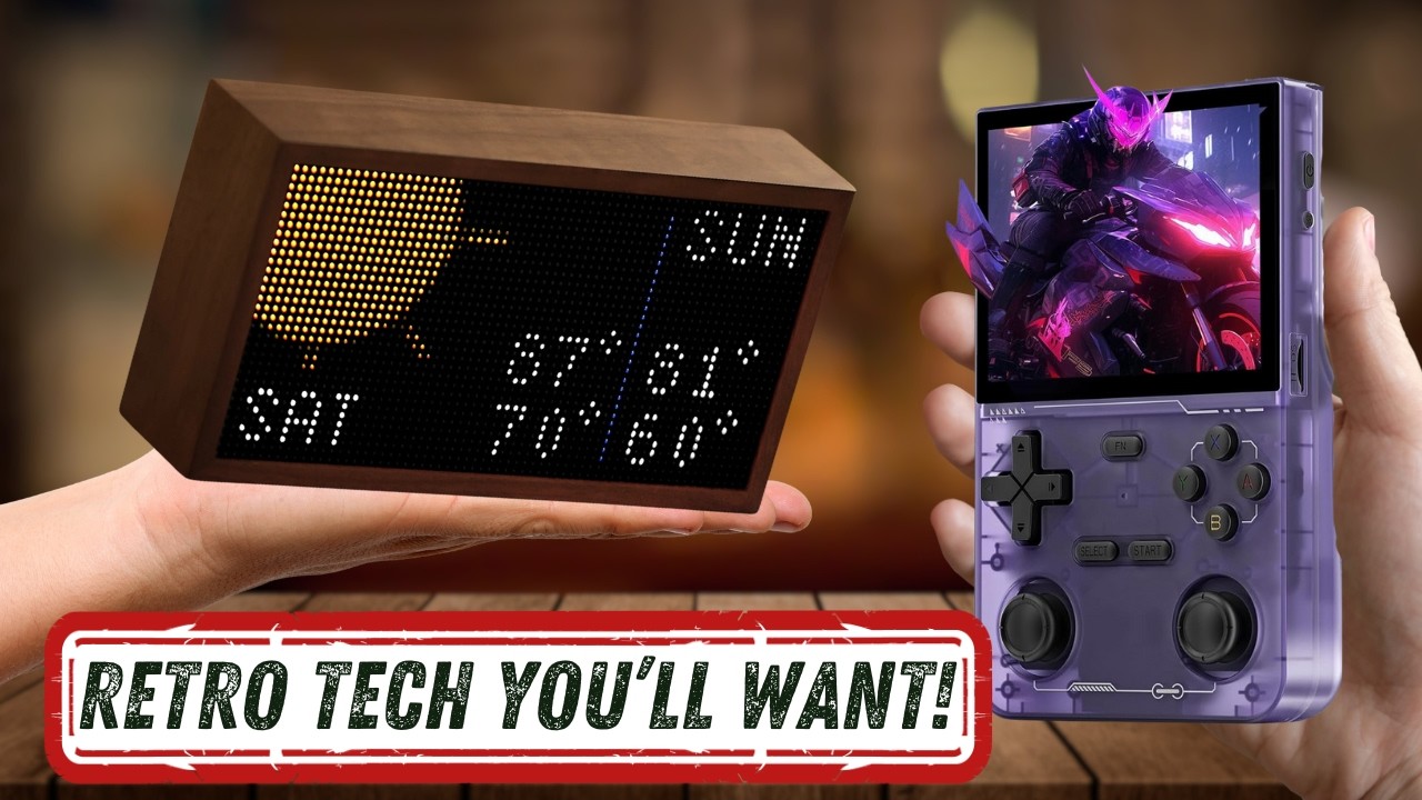 RETRO LOOKING GADGETS YOU CAN ACTUALLY BUY!