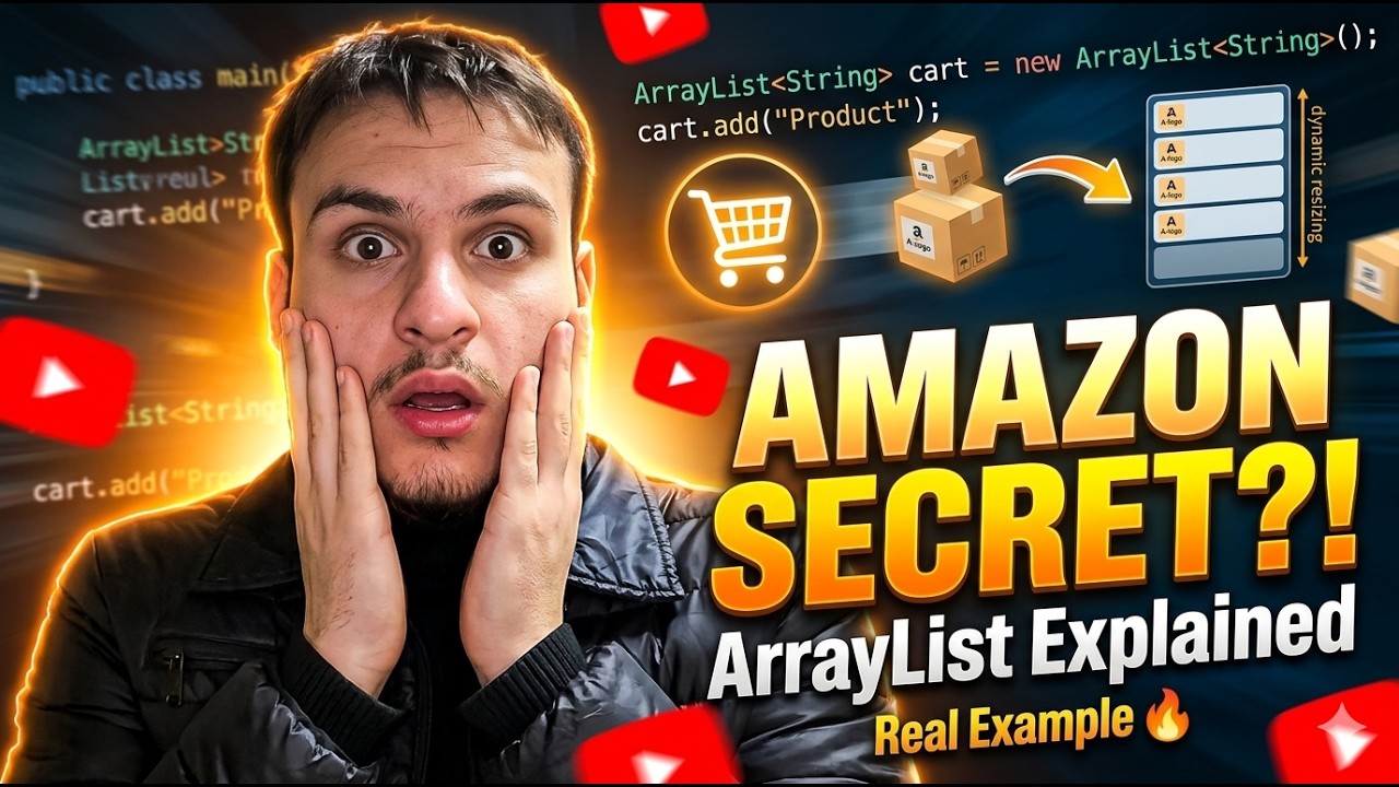 Amazon Uses This?! 😳 ArrayList Explained Simply