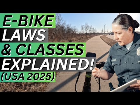 E-Bike Laws & Classes Explained! (USA 2025) #ebike #ebikelaws #ebikes