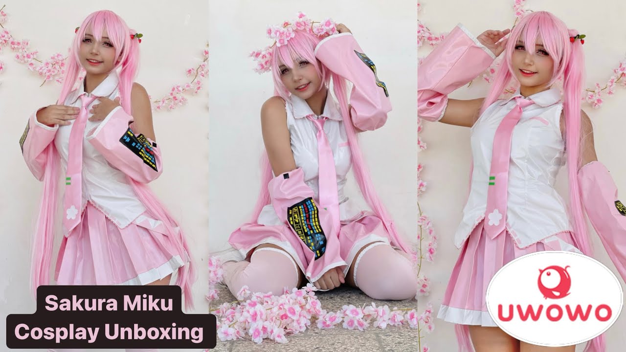 Sakura Miku Cosplay Unboxing 🩷 from @UwowoCosplay