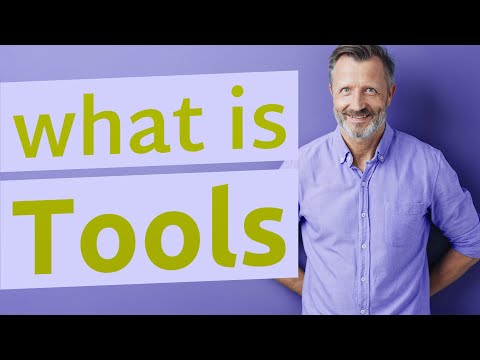Tools | Meaning of tools 📖