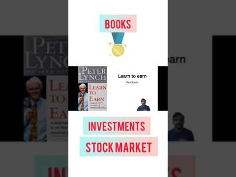 Learn to Earn by Peter lynch | Books to learn basics of stock market in Tamil