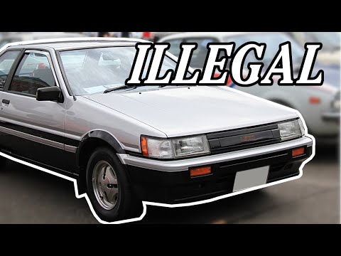 Why did North America never get the Levin AE86?