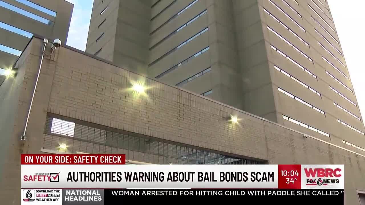 Authorities warning about bail bonds scam