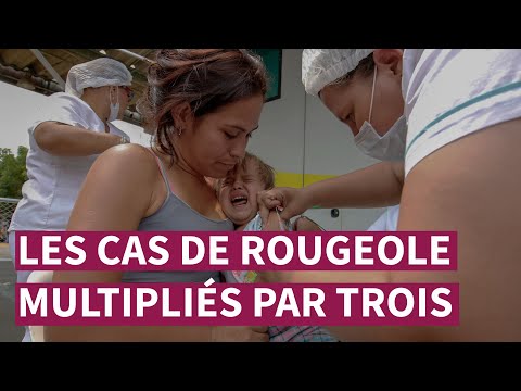 Les cas de rougeole explosent dans le monde | AFP News