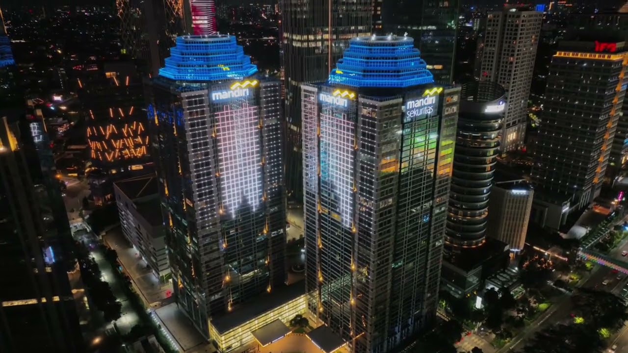 Wajah Baru Gedung Bank Mandiri