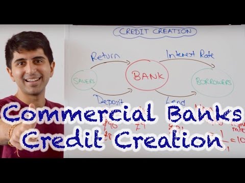 Credit Creation and the Money Multiplier - How do Commercial Banks Make Money?