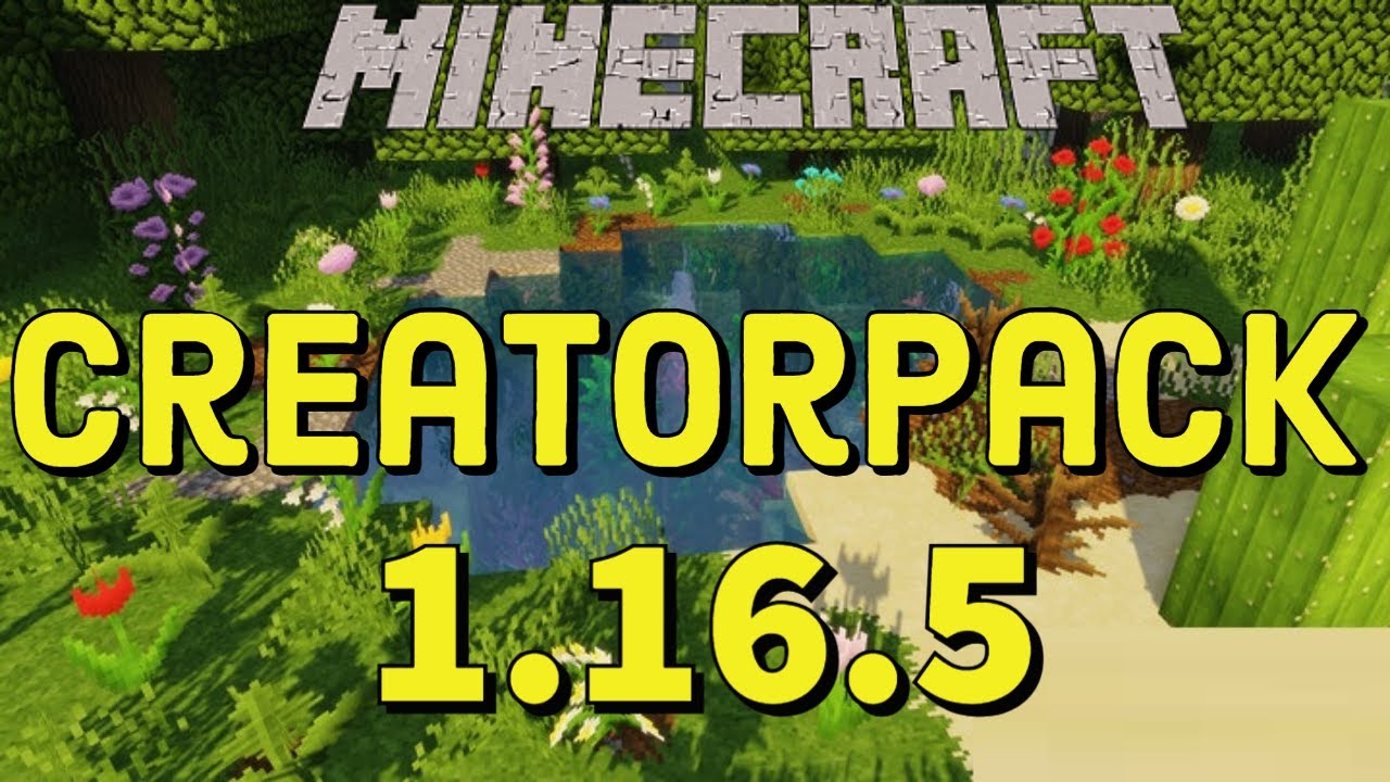 1.16.5 - CreatorPack Resource Pack - How to Install