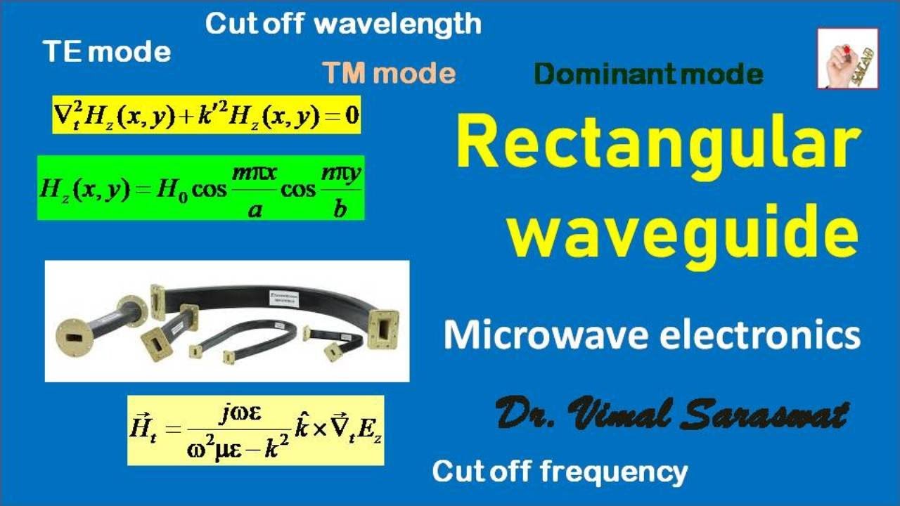 Rectangular waveguide | L-4 | Microwave electronics | With notes