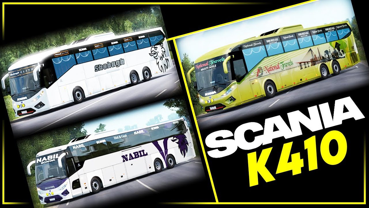 SCANIA K410 (Touring Based) FOR 1.35 - ETS 2