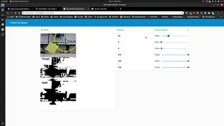 SCUTTLE Robot – Tuning Color Tracking using NodeRED (Short) – SCUTTLE Robot