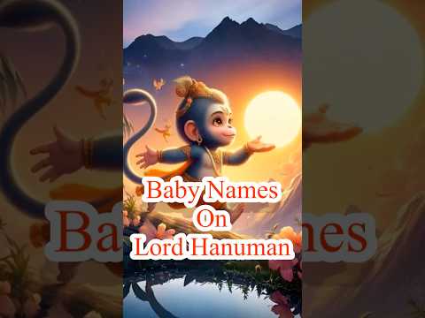 TOP 5 Baby Boy Names Inspired by Lord HANUMAN | Hindu Boy Names |Names 2025 | #babynames #hindunames