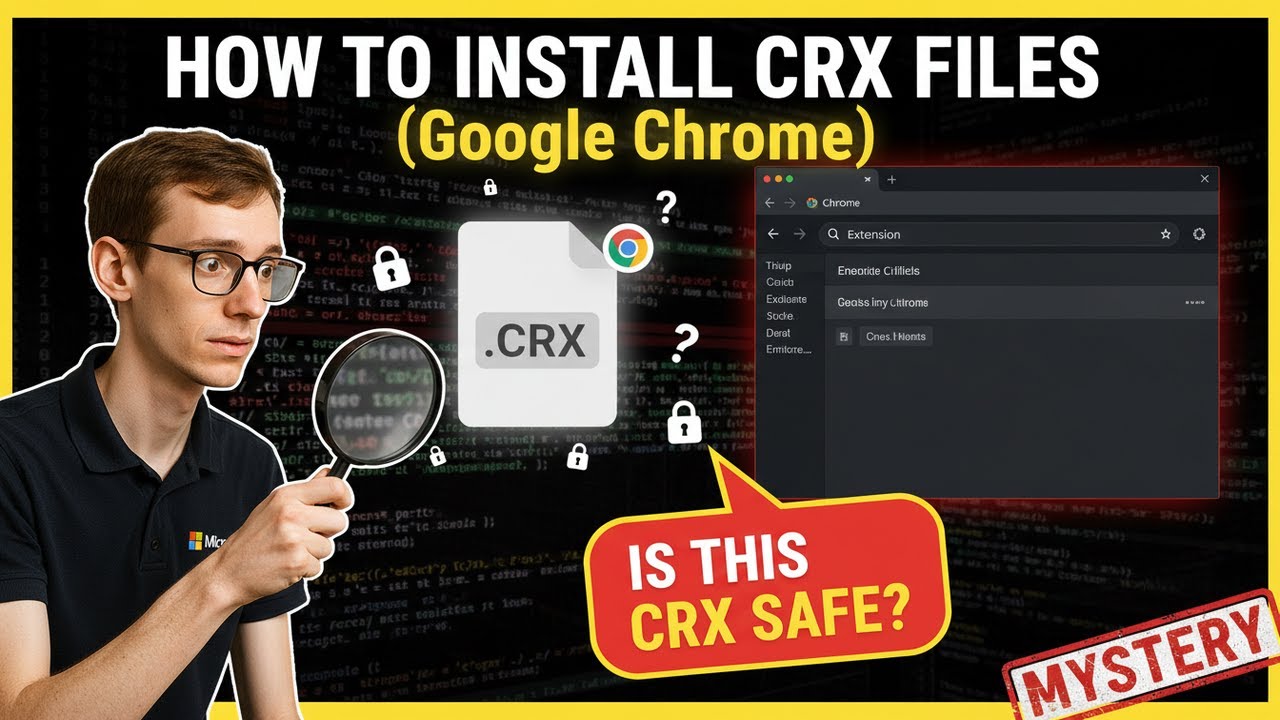How to Install CRX Files (Google Chrome)