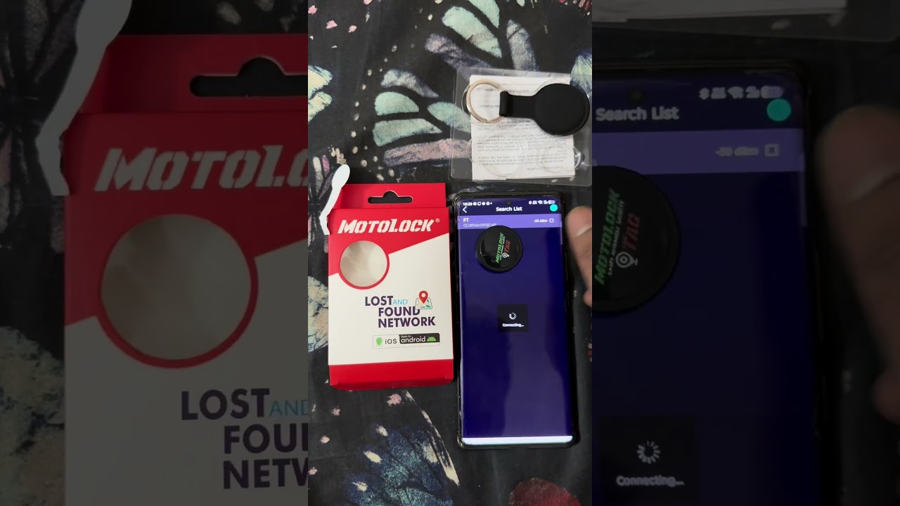 motolock tag activation video