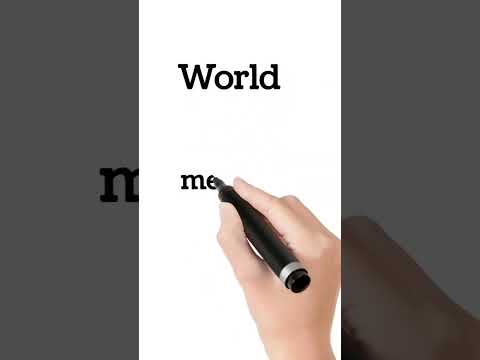 world meaning in hindi || #spokenenglish #shorts