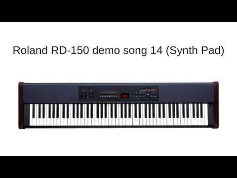Roland RD 150 demo song 14 (Synth Pad)