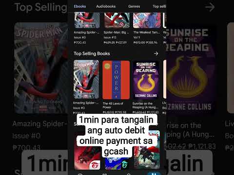 AUTO DEBIT ONLINE 1 min para tangalin ang auto debit online payment sa gcash ganito lang..#everyone