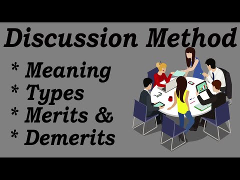 Discussion Method (Meaning, Types, Merits & Demerits) | Legal Education | Law Guru